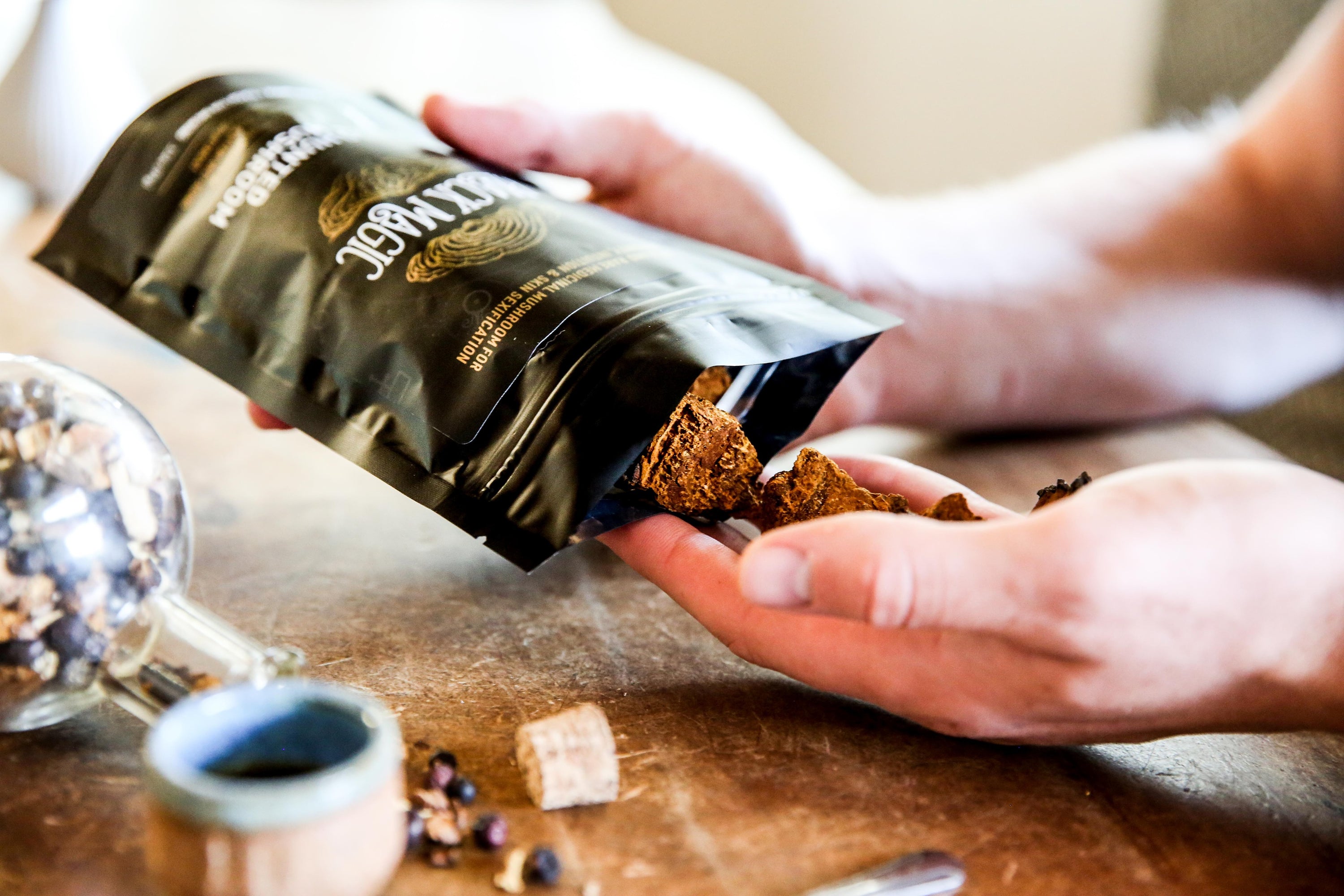 Wild Chaga Mushroom Tea for Brewing | Sustainable Harvested in Canada ...